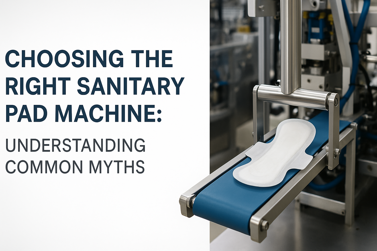 Choosing the Right Sanitary Pad Machine- Understanding Common Myths